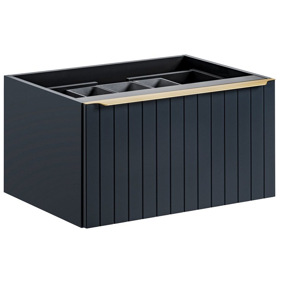 Lomadox Waschbeckenunterschrank Puebla 56 Blue