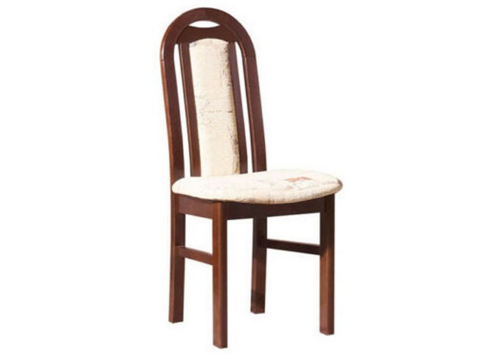 Jvmoebel Esszimmerstuhl Set 4x Sessel Stuhl Designer Holz Textil