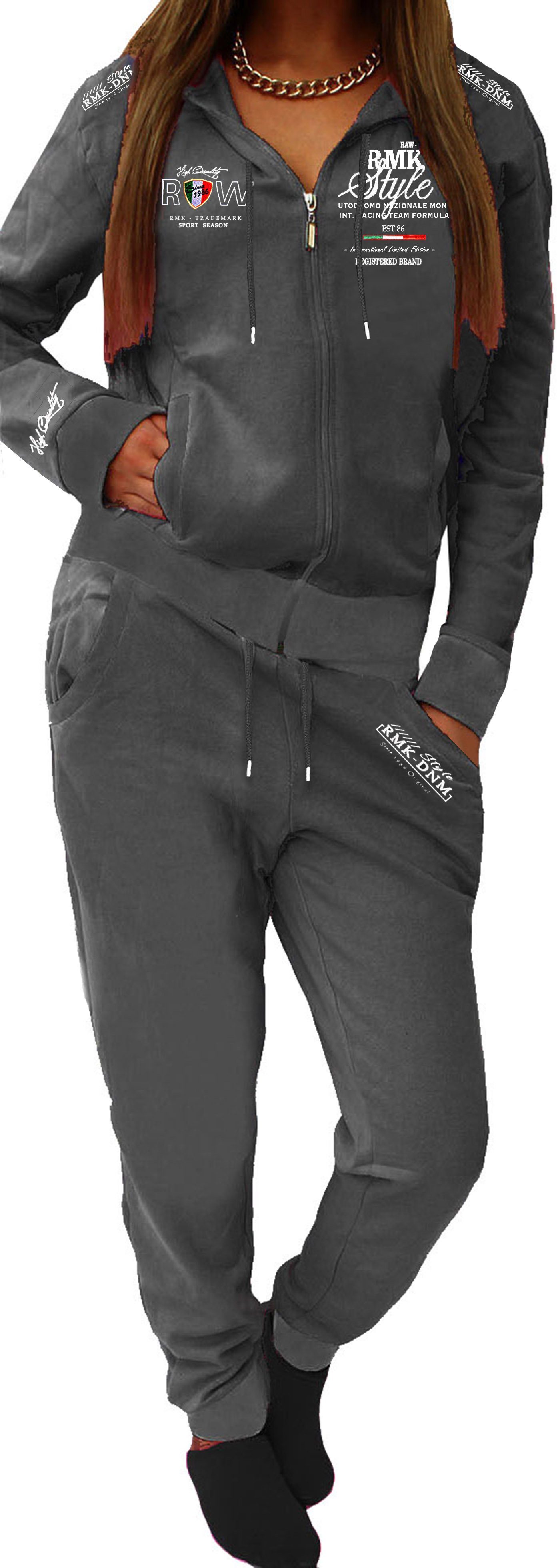 RMK Jogginganzug Damen Jogginganzug Sportanzug Streetwear Fitness ...