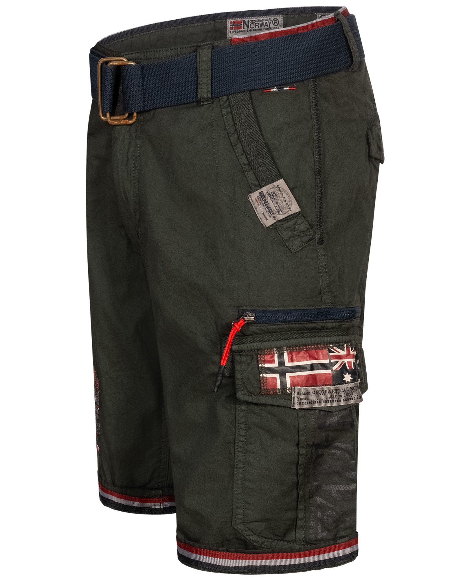 Geographical Norway Shorts Herren Cargo Shorts kurze Hose Short Bermuda ...
