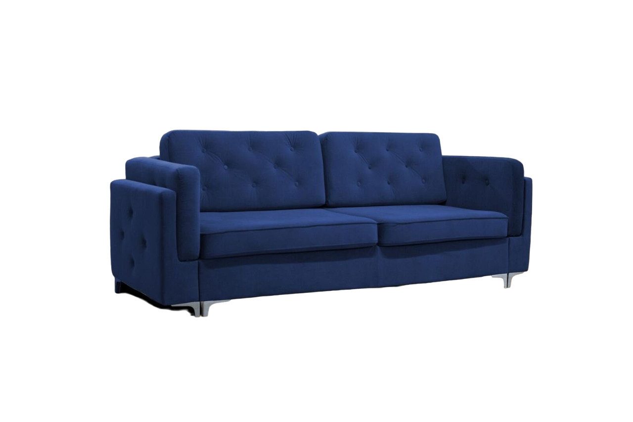 Jvmoebel Sofa Blauer Chesterfield Dreisitzer Luxus 3 Er Möbel Polster