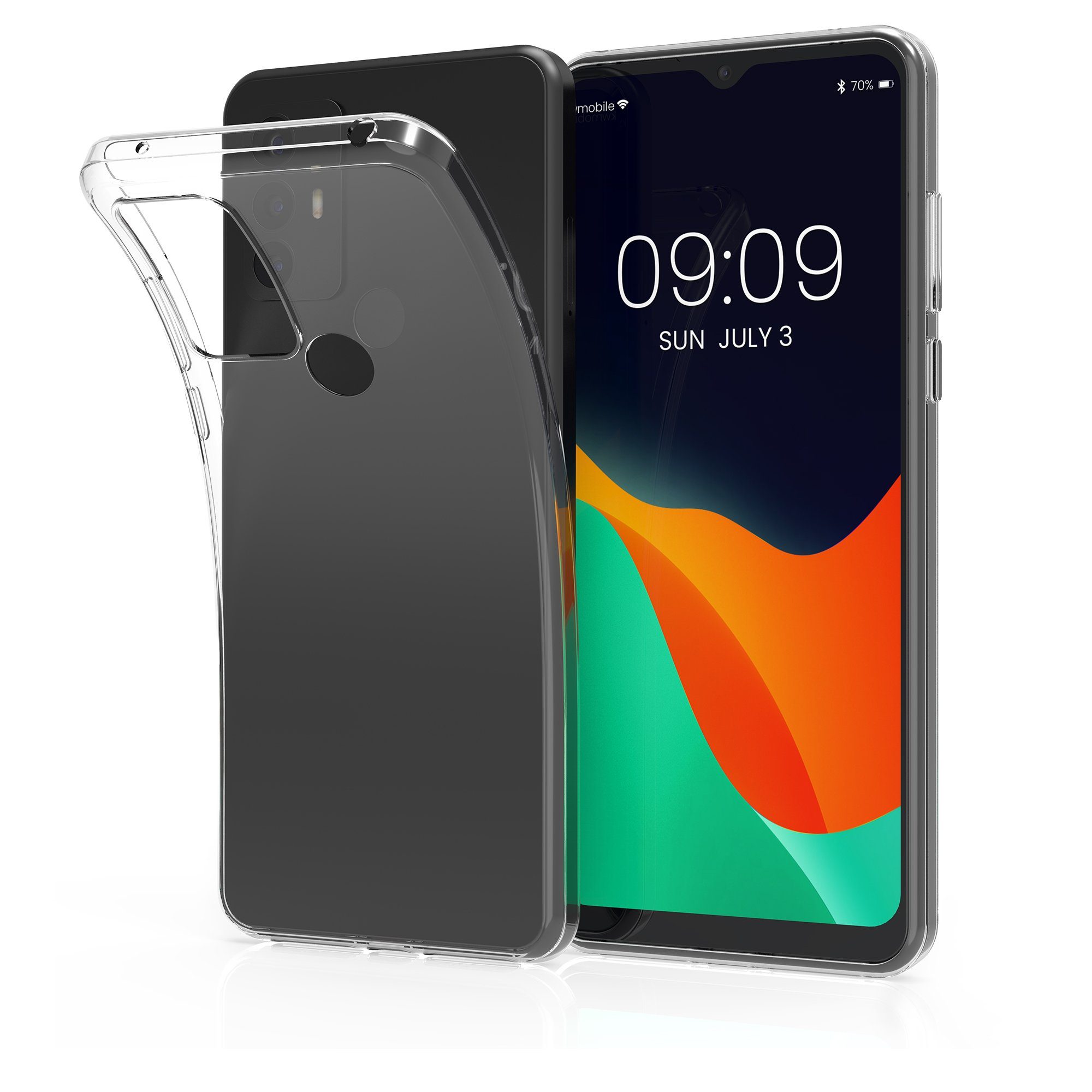 Kwmobile Handyhülle Hülle Für Tcl 30 E 30 Se Silikon Handyhülle