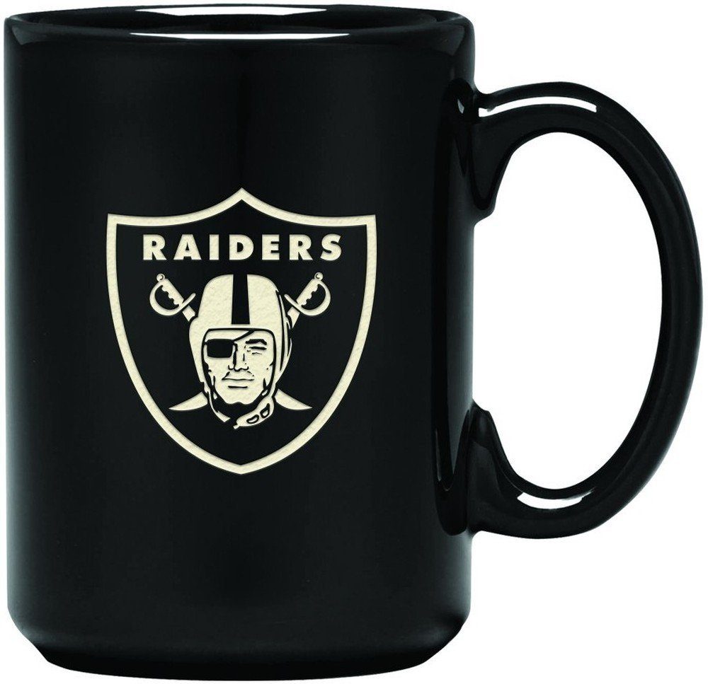 Las Vegas Raiders Becher Laser Etched Sand Curved Mug