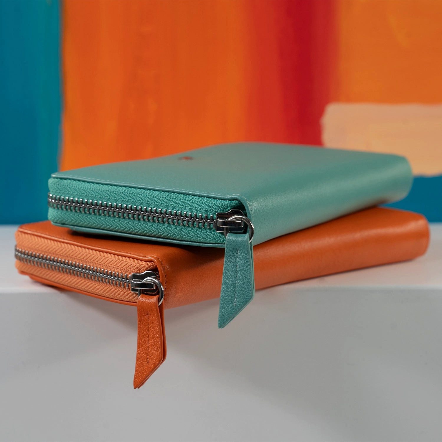 Braun Büffel Geldbörse JOY RFID RV-Geldbörse 18CS teal, Brieftasche