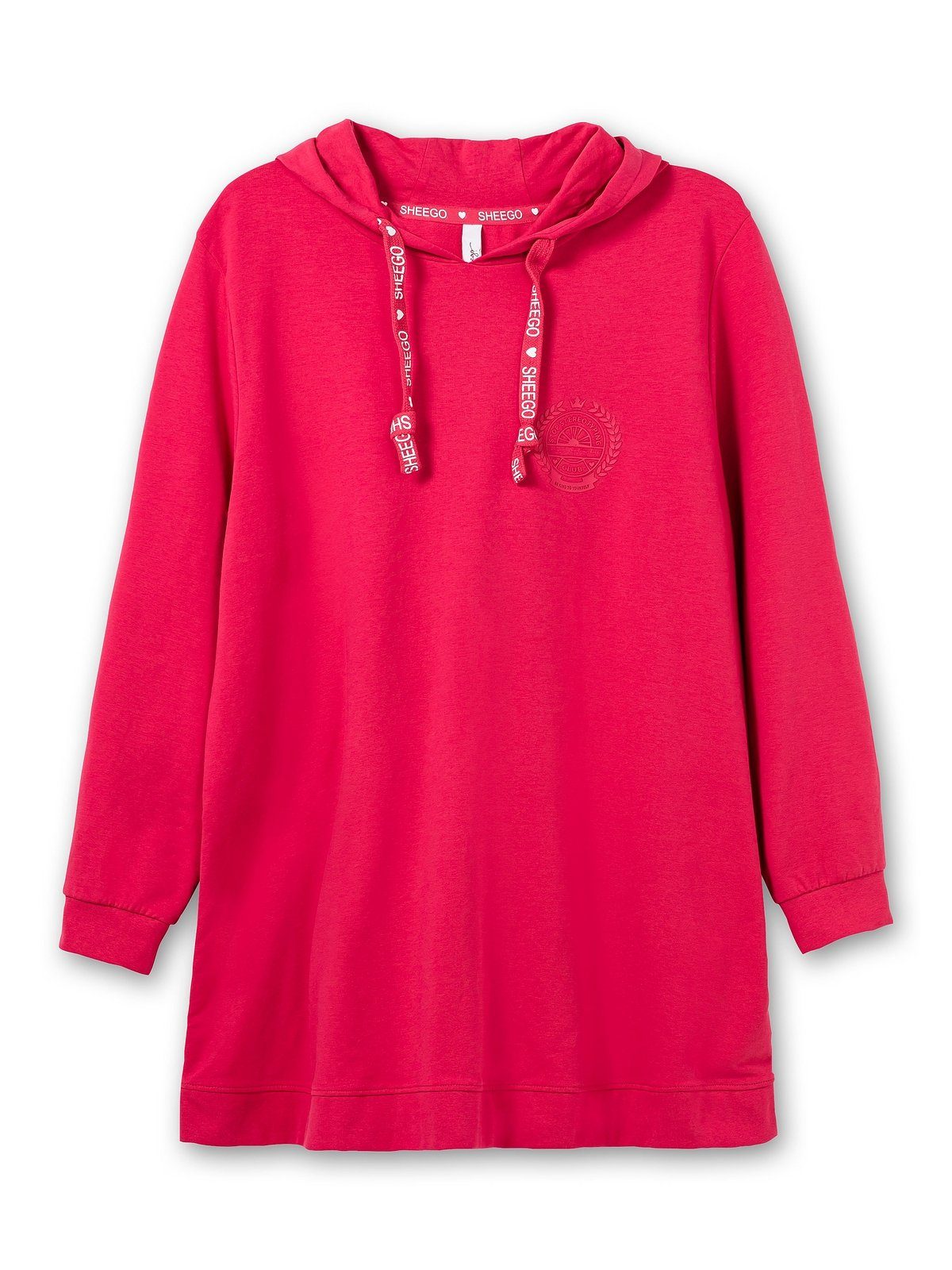 Sheego Sweatshirt Große Größen mit seitlichen Zippern