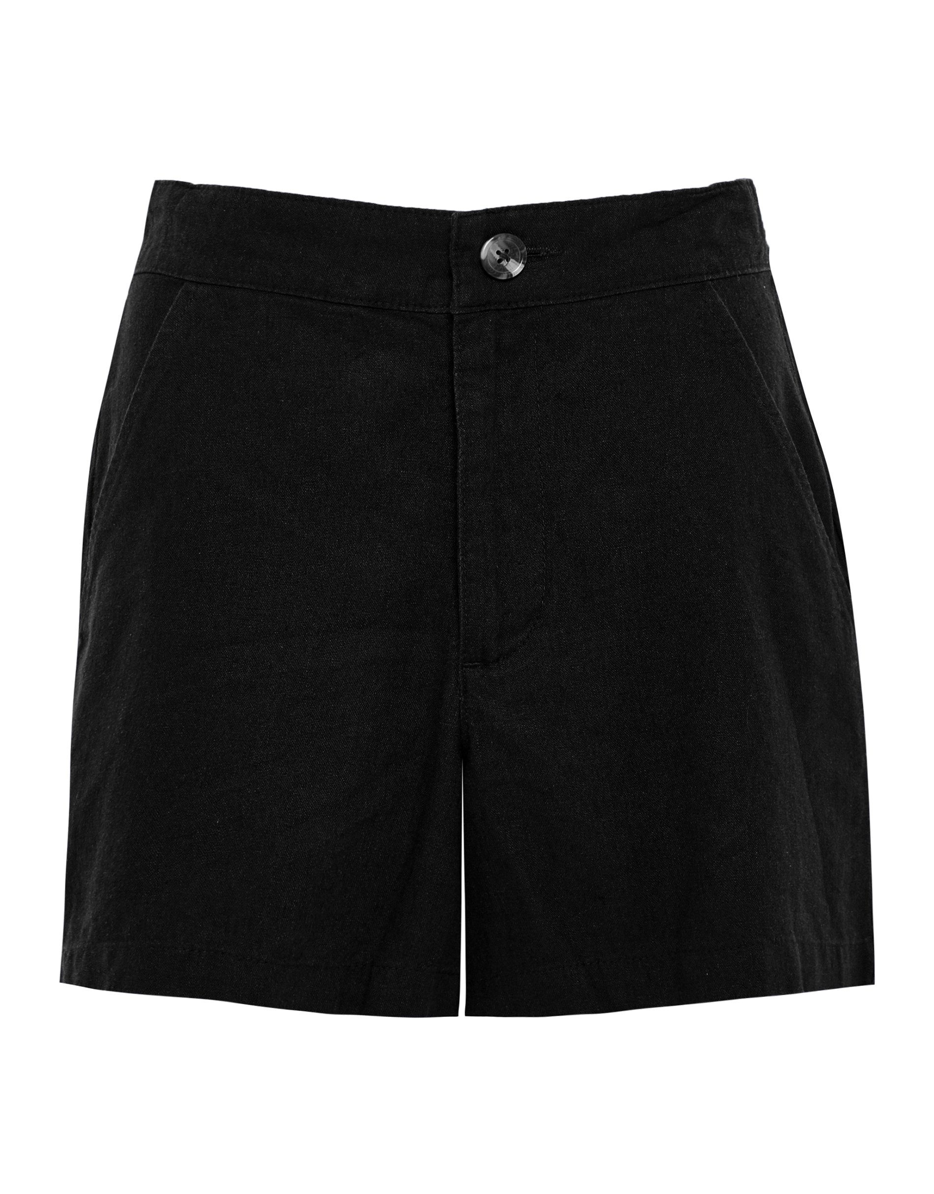 Threadbare Shorts THB Cactus Class Linen Short im schlichten Design
