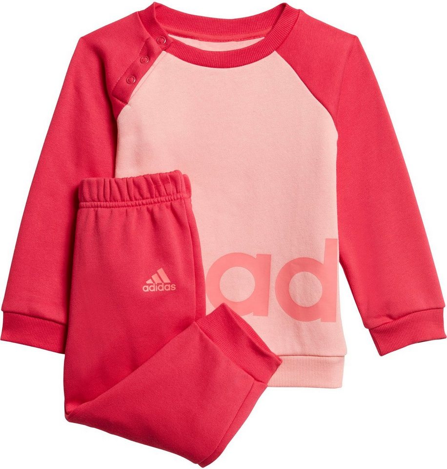 Adidas Performance Jogginganzug Linear Jogger Fleece« Set 2 Tlg