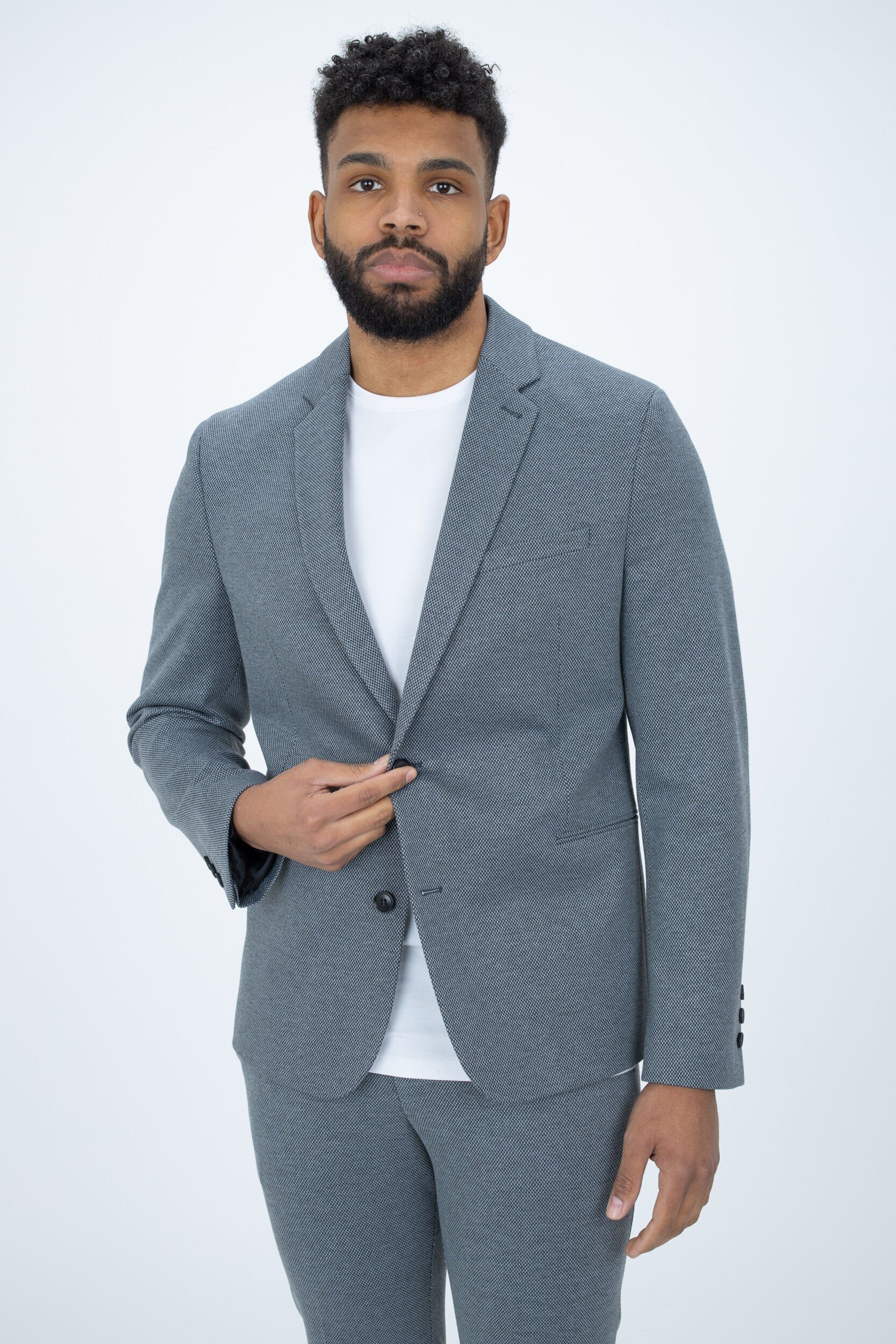 Drykorn Sakko Hurley Fallendes Revers, Seitliche Schlitze