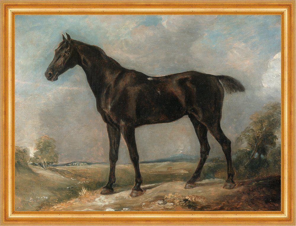 ᐅ Kunstdruck Constables Black Riding Horse Golding Pferde Weide Meer Hufe B A3 0003, (1 St) | OTTO