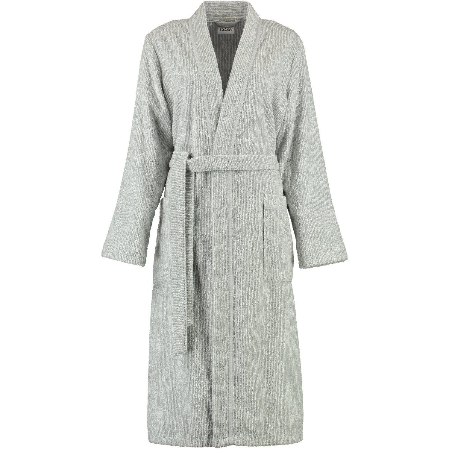 Cawö Damenbademantel 5220 Kimono Frottier Kimono 100 Baumwolle