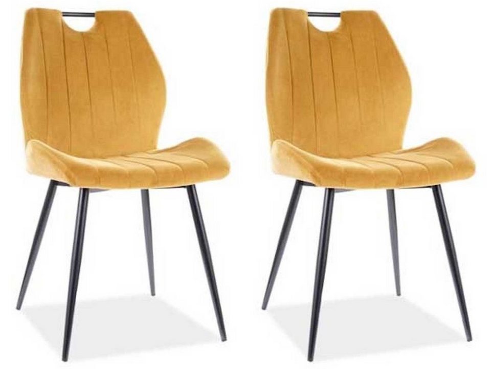 Feldmann Wohnen Esszimmerstuhl Arco 2 St Curry 2er Set