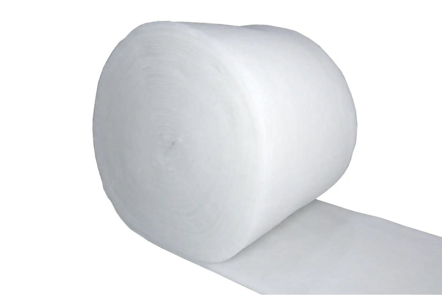 Heiro Stoff Polster Vlies Watte Weiß 150cm breit 100 g/m² Meterware ...