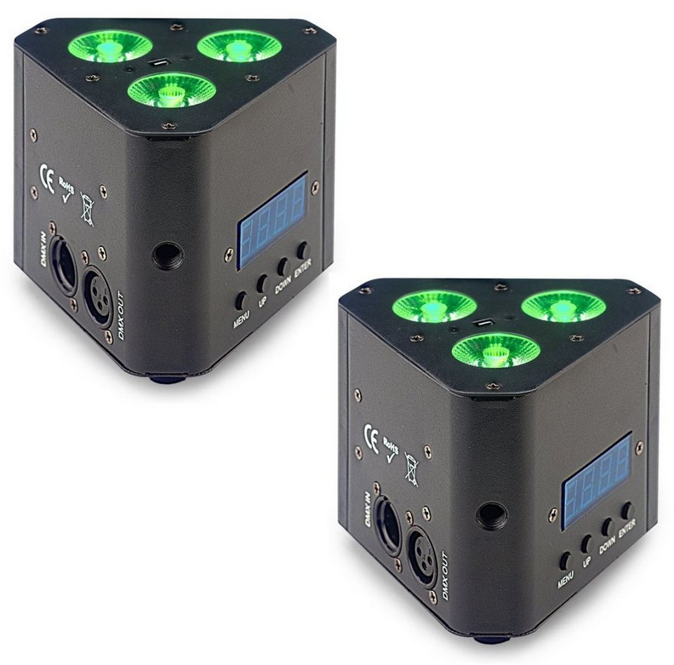 Stagg Discolicht Stagg Sli Truss34 2 Led Scheinwerfer Spot 2 StÜck