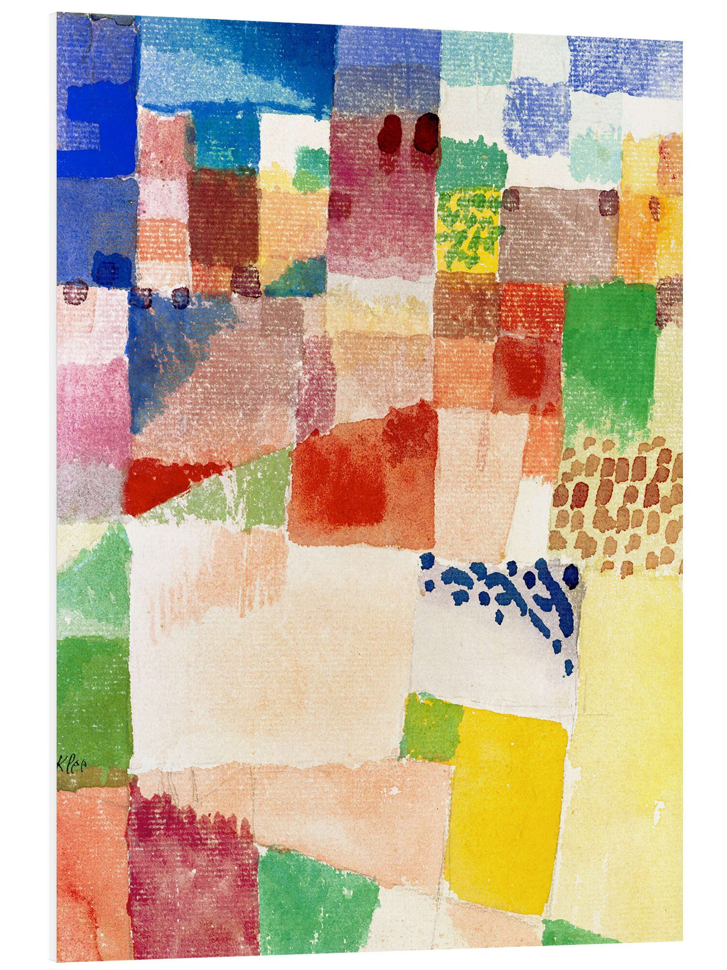 Posterlounge Forex Bild Paul Klee Motiv Aus Hammamet Malerei
