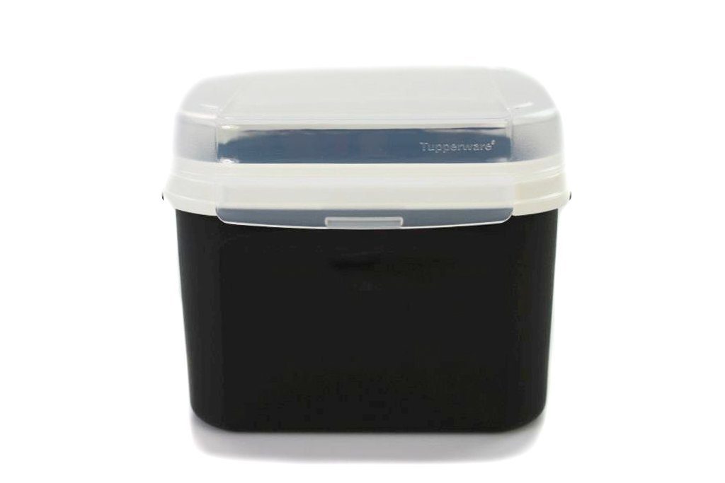 ᐅ TUPPERWARE Vorratsdose Bellevue 2,6 schwarz Naschkätzchen | OTTO