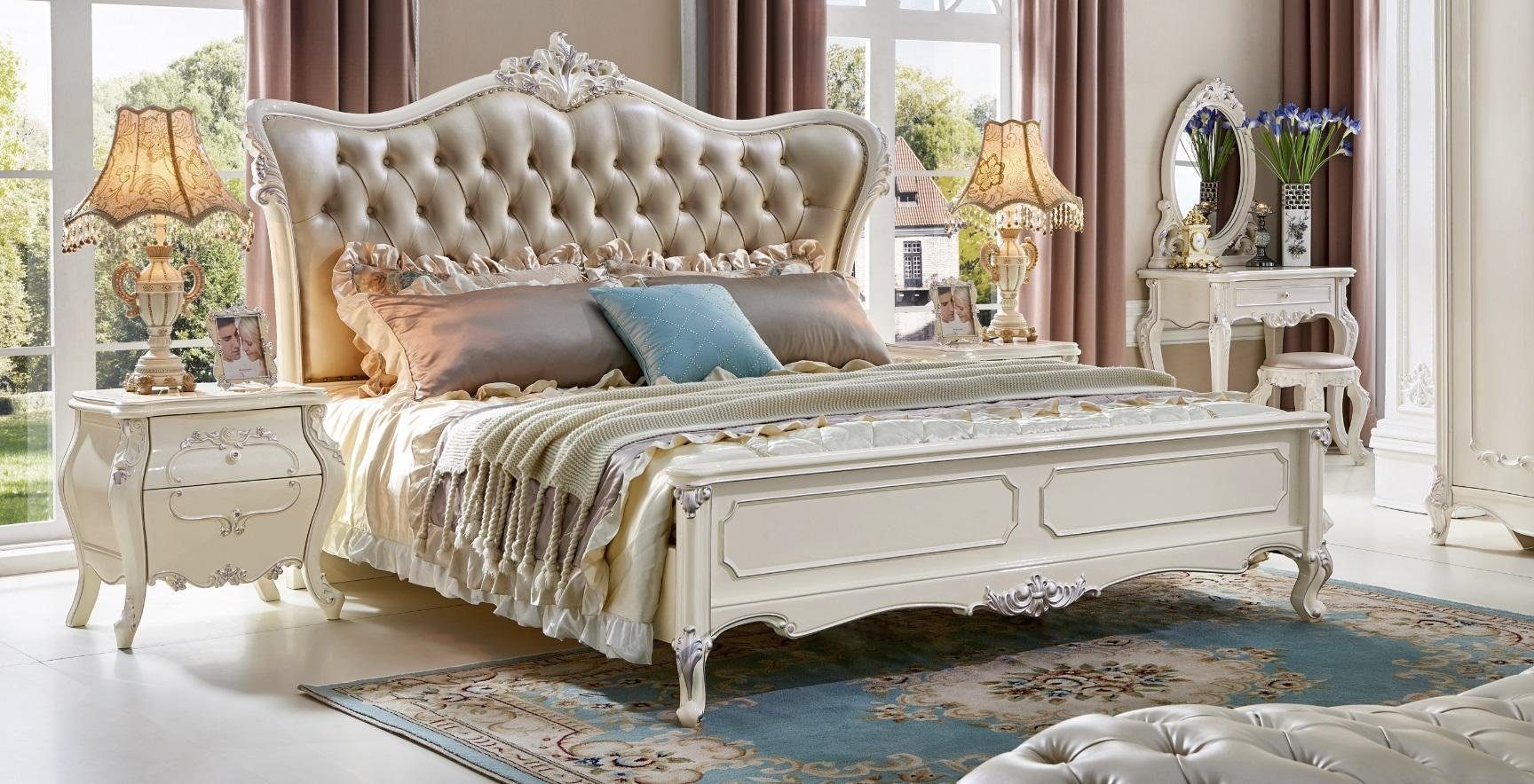 Jvmoebel Schlafzimmer Set Bett Nachttisch 3tlg Schlafzimmer Set