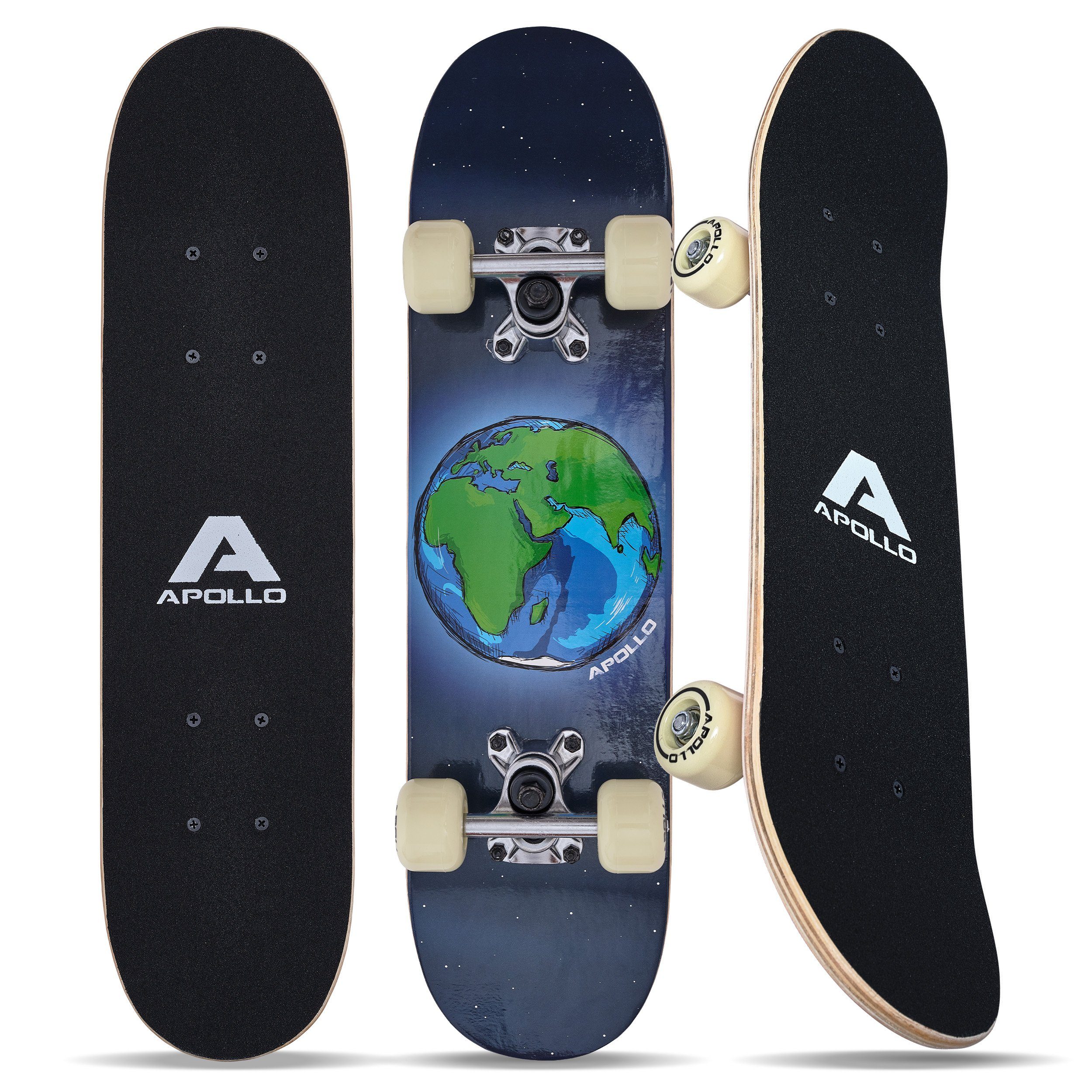 Apollo Skateboard Kinderskateboard 24" Kinder, Longboard, ABEC 3 und ...