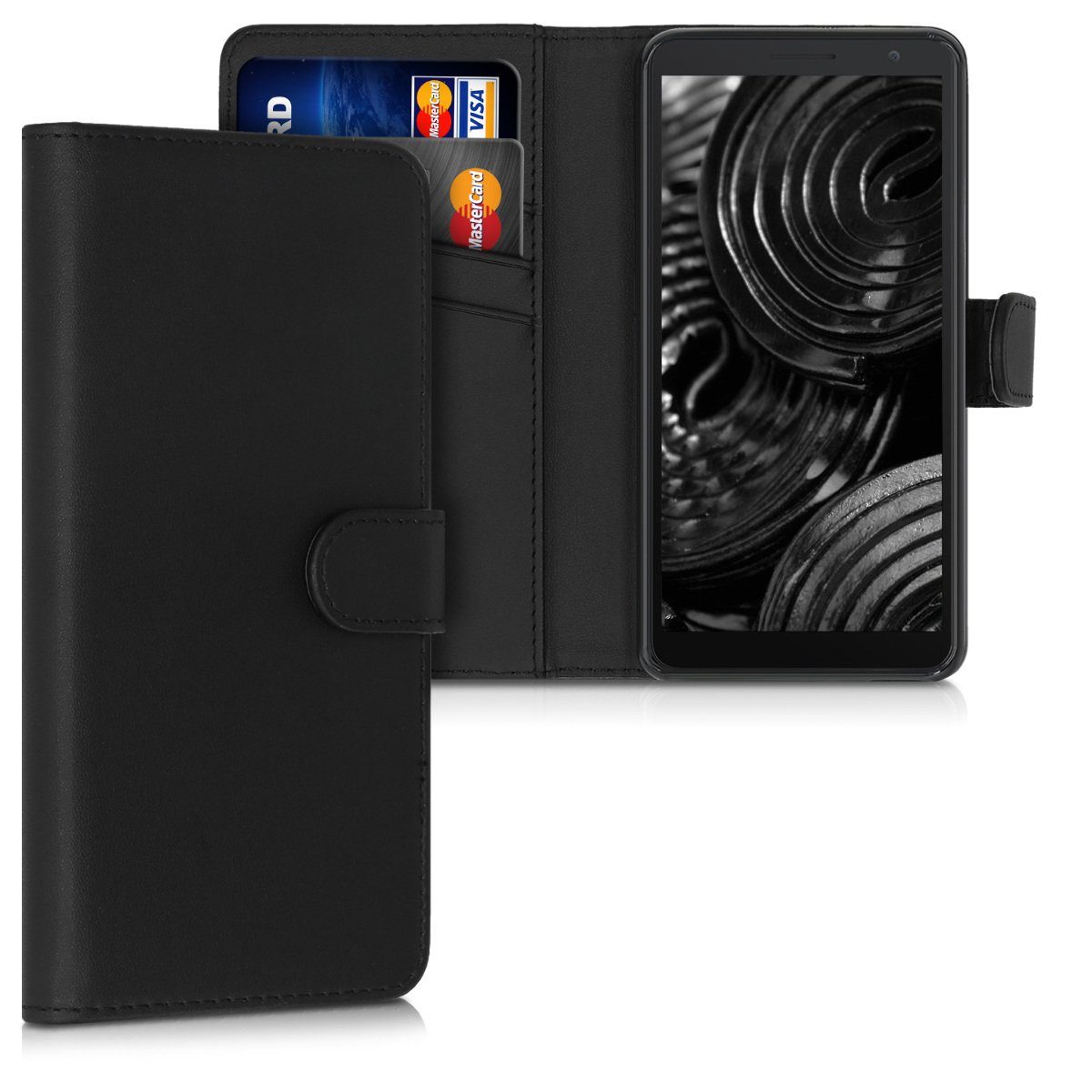 Kwmobile Handyhülle Hülle Für Alcatel 1b 2020 Kunstleder Handyhülle