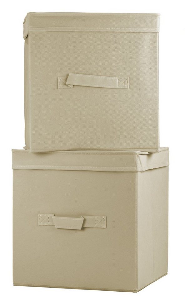 Artra Dekokorb 2 St Ordnungsboxen Levi Beige 2er Set