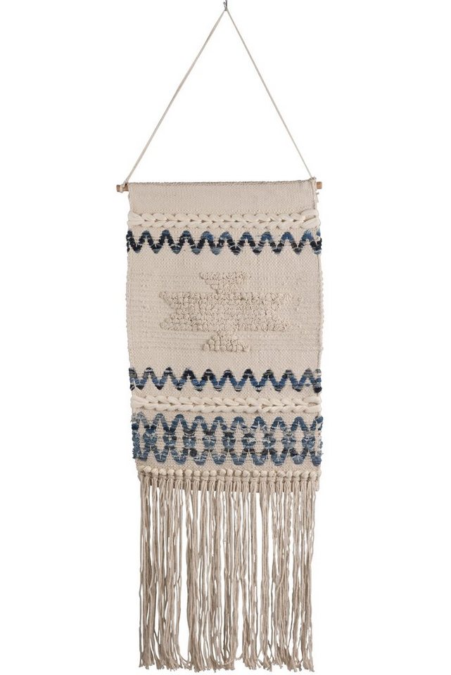 J Line Dekoobjekt Boho Wanddeko Makramee Gypsy Wandbehang Wandteppich