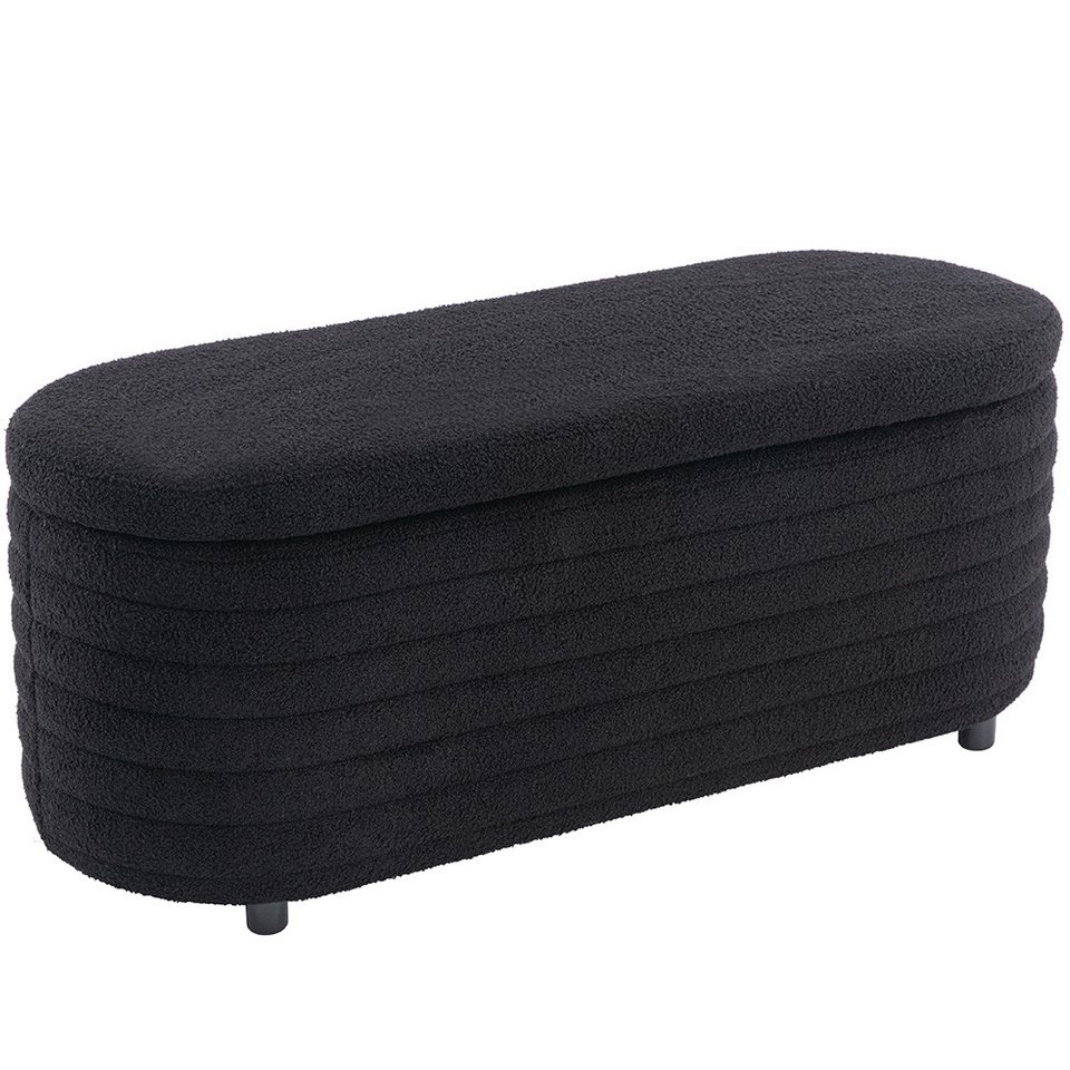 Wahson Office Chairs Sitzhocker Teddystoff Sitzbank Mit Stauraum