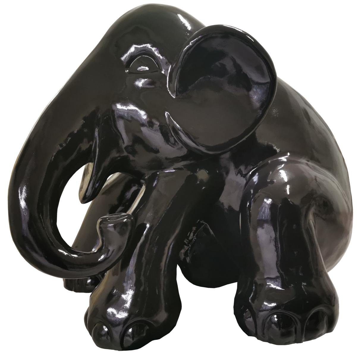 Jvmoebel Gartenfigur Elefant Figur Statue Moderne Figuren Dekoration