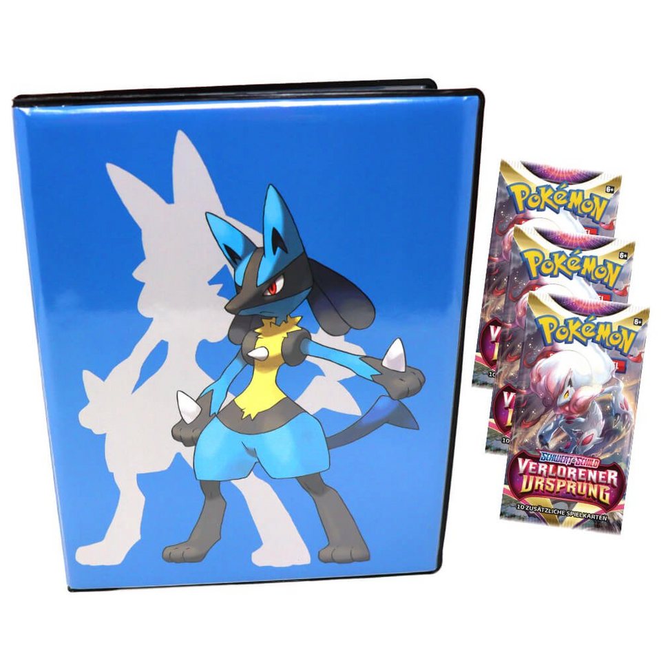 POKÉMON Sammelkarte Ultra Pro 4-Pocket Pokemon Karten Verlorener ... POKÉMON Sammelkarte Ultra Pro 4-Pocket Pokemon Karten Verlorener ...