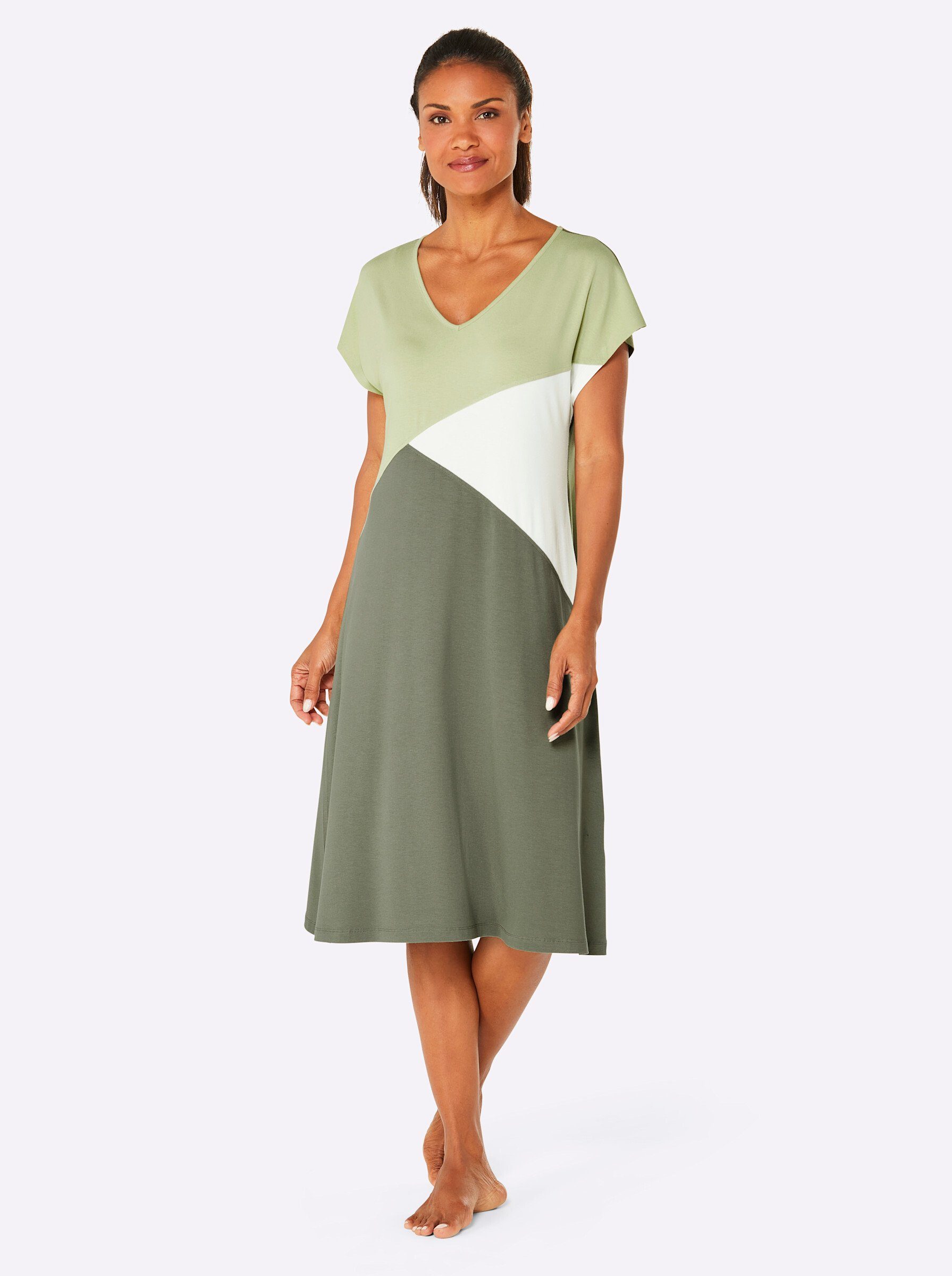Witt Strandkleid Sommerkleid Kurzarm