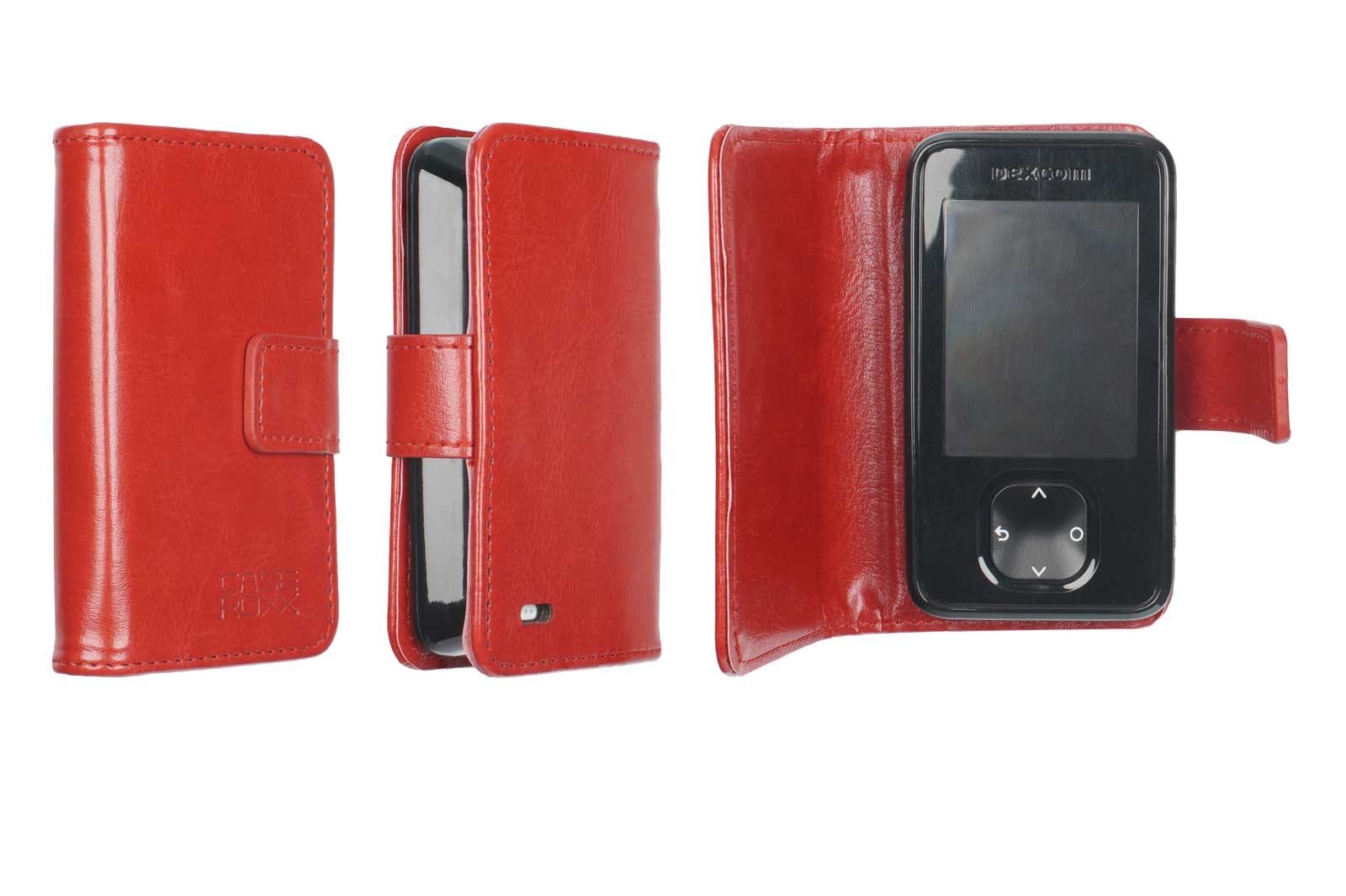 caseroxx Blutzuckermessgerät Bookstyle Case für Dexcom G7