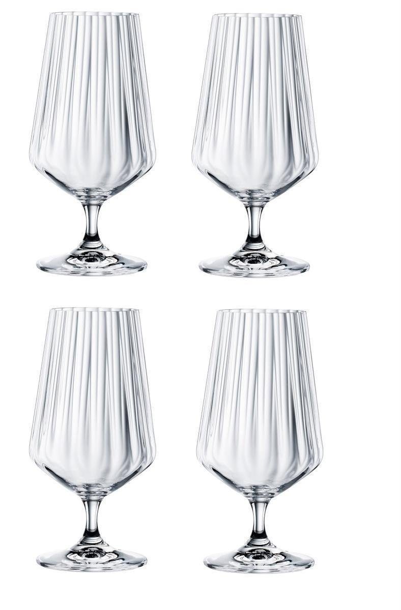 SPIEGELAU Bierglas Spiegelau Lifestyle Bierglas 4er Set, Kristallglas, Praktisches 4er-Set
