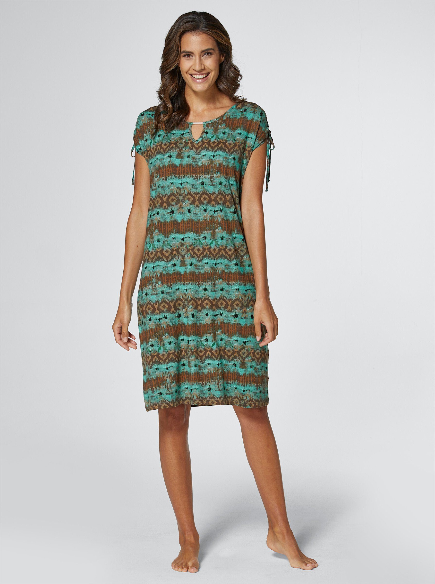 Witt Strandkleid Sommerkleid, Verstellbare Bindebänder auf der Schulter