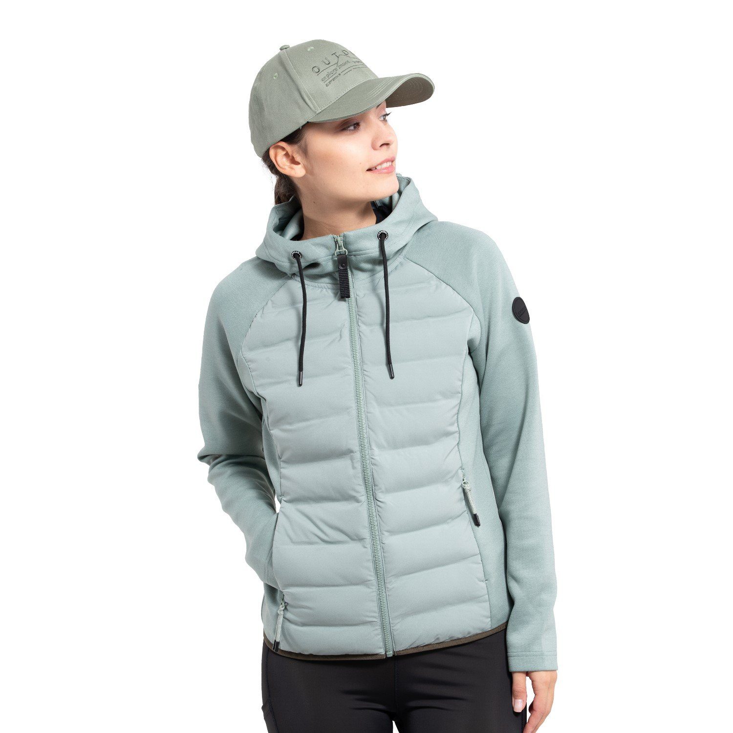 Icepeak Funktionsjacke Ashburn Midlayer Jacke Für Damen Mit Kapuze