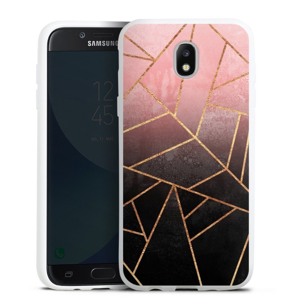 Deindesign Handyhülle Pink And Black Stone Samsung Galaxy J5 Duos