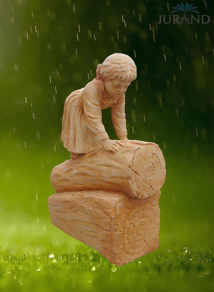 Jvmoebel Skulptur Gartenfigur Steinfigur Figur Garten Skulptur