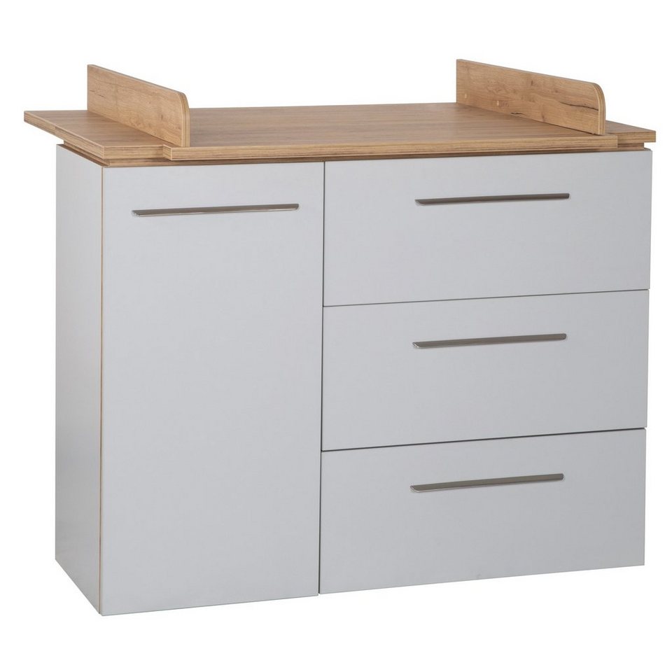 Roba® Wickelkommode Tobi Wickeltisch Mit Wickelansatz Soft Close 1