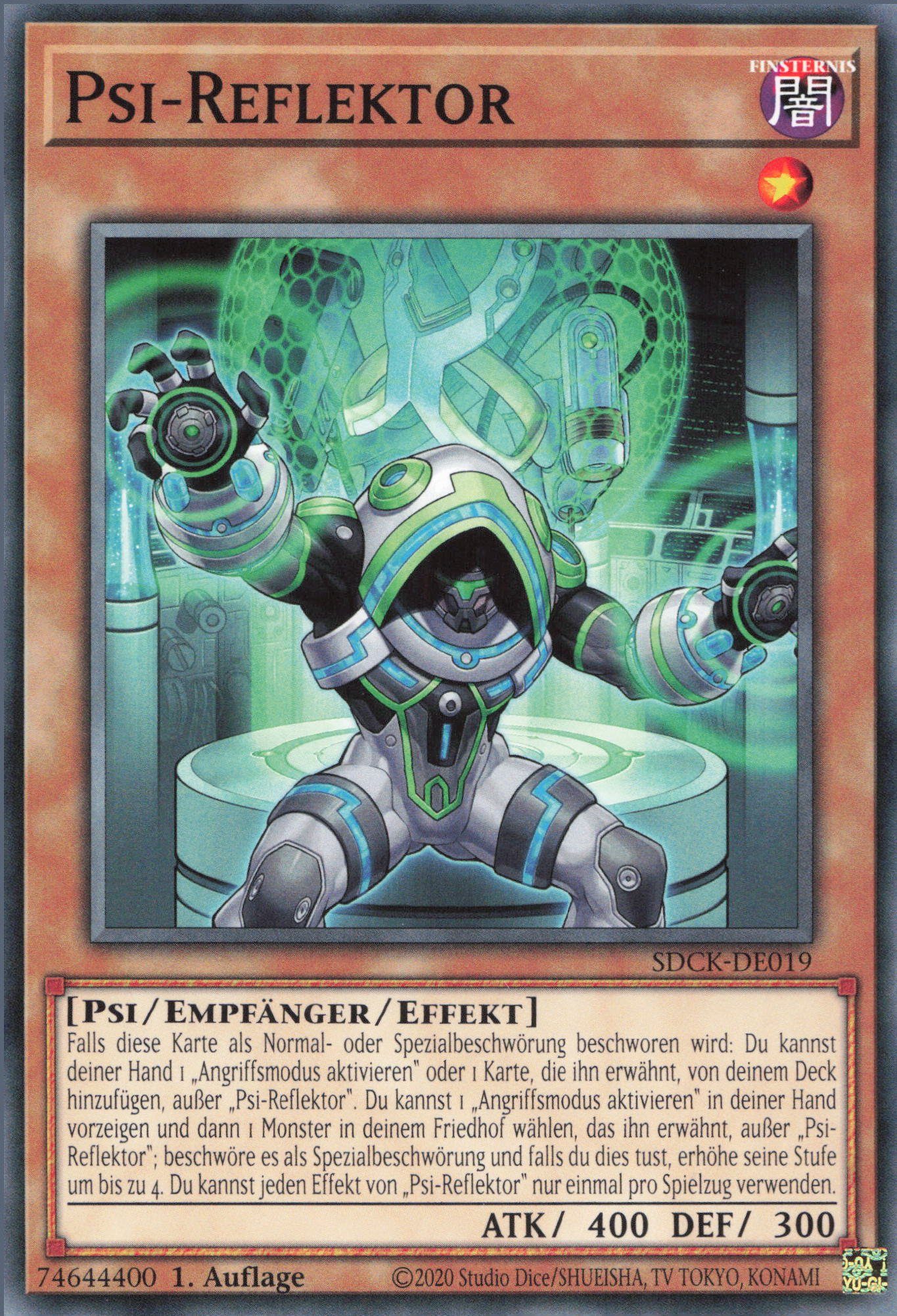 Recollectibles Sammelkarte Yugioh Karte Psi Reflektor Deutsch Yu Gi Oh