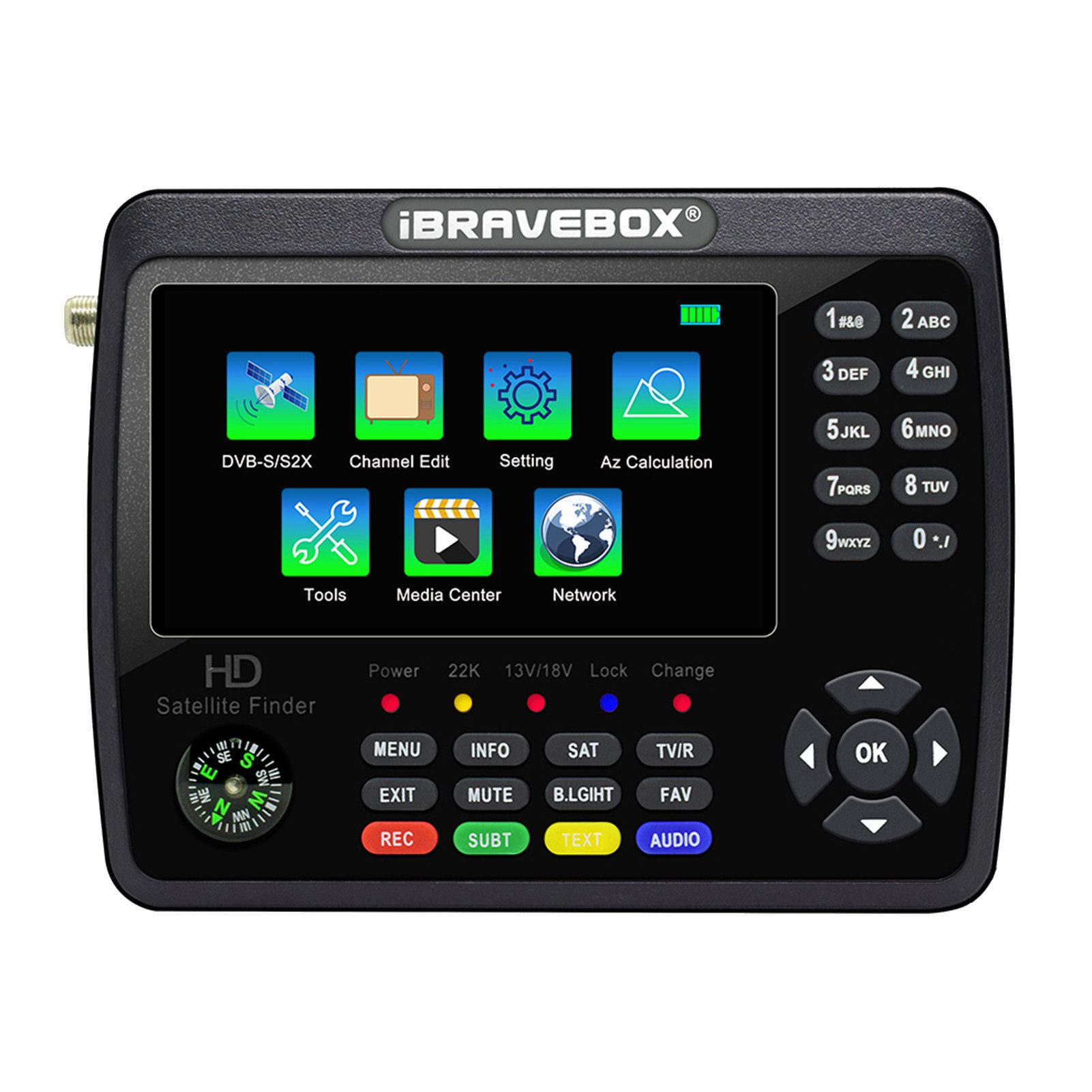 Tidyard Satfinder Dvb Ss2s2x Digitales Handsignalmessgerät 1 St H