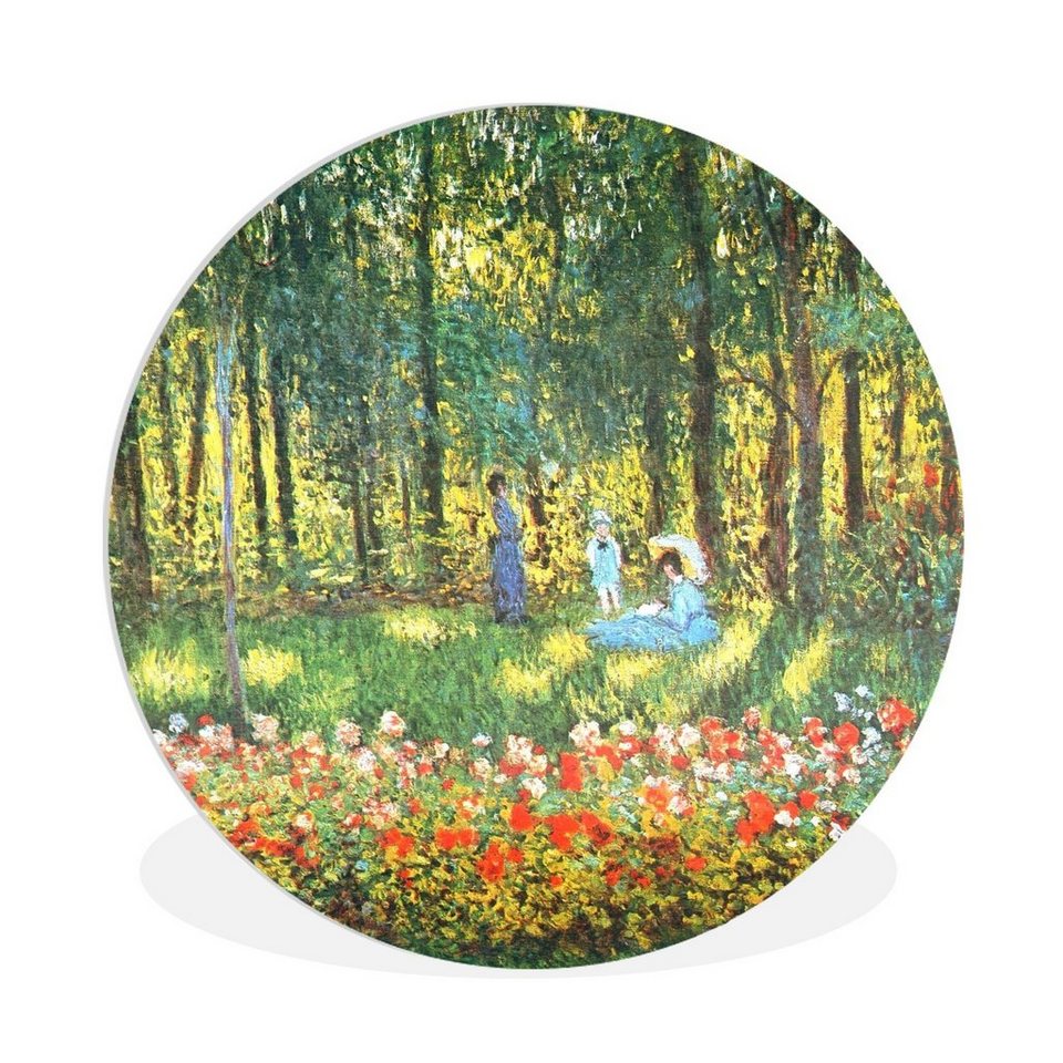 Muchowow Gemälde Die Familie Des Künstlers Im Garten Claude Monet 1