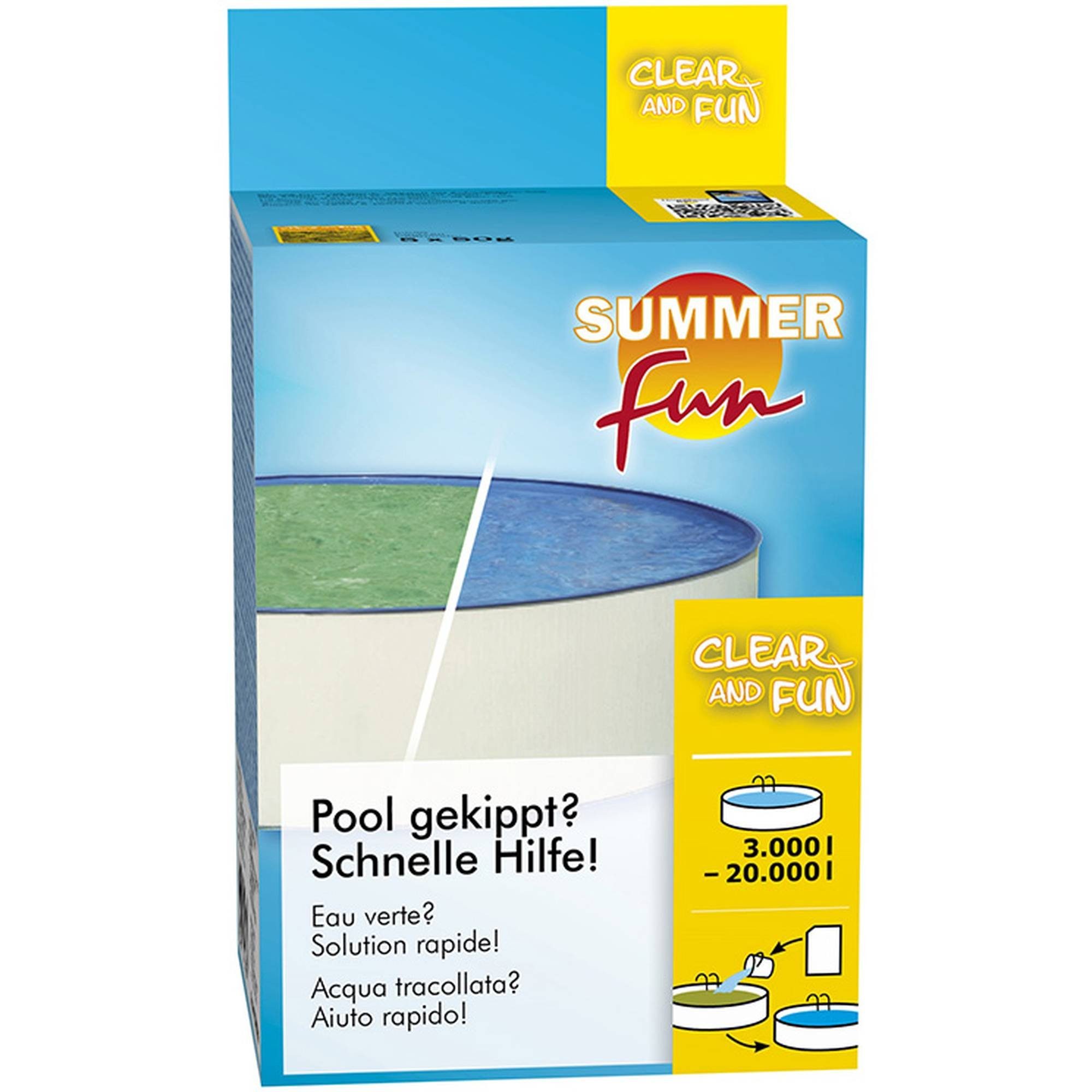 SUMMER FUN Poolpflege Summer Fun - Clear and Fun