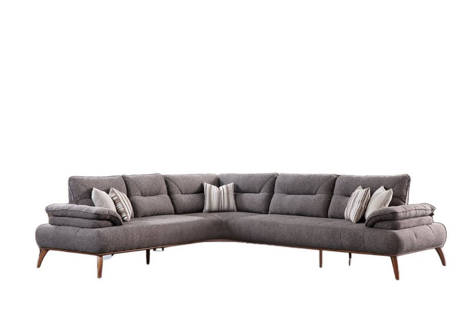Villa Möbel Ecksofa Graphite Set Mit Relax Bettfunktion Durch