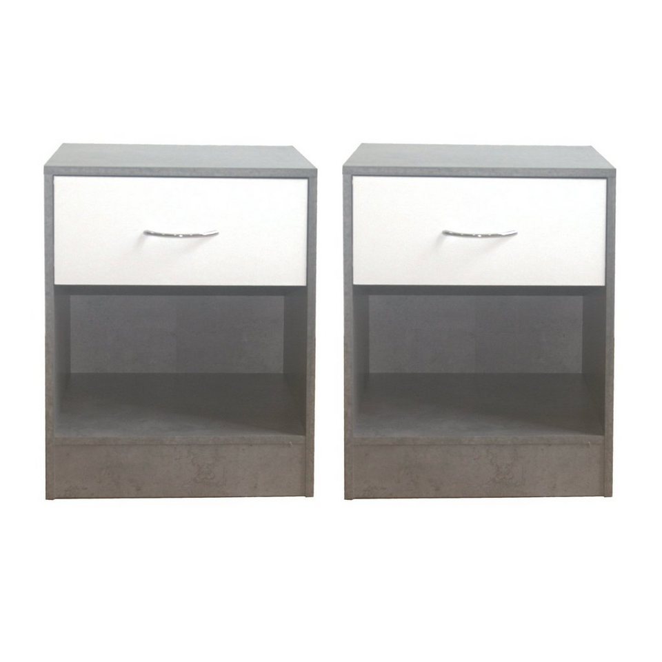 Hti Living Nachtkommode Nachtschrank 2er Set Thekla 4050 Set 2 St 2