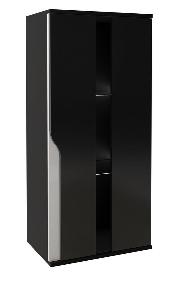 99rooms Vitrine Paro Standvitrine Glasvitrine Wahlweise Mit Led