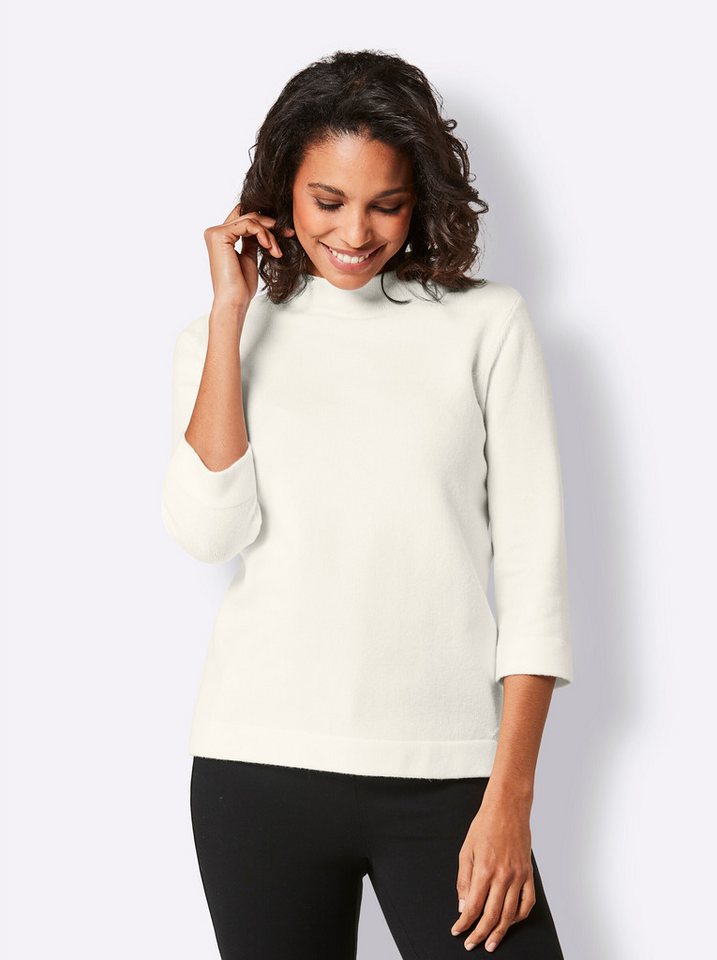 Creation L Strickpullover Modal Polyamid Pullover Wunderbar Weich Mit