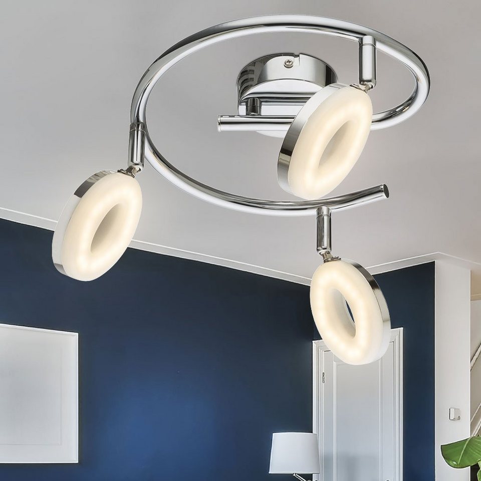 Etc Shop Led Deckenleuchte Led Leuchtmittel Fest Verbaut Warmweiß