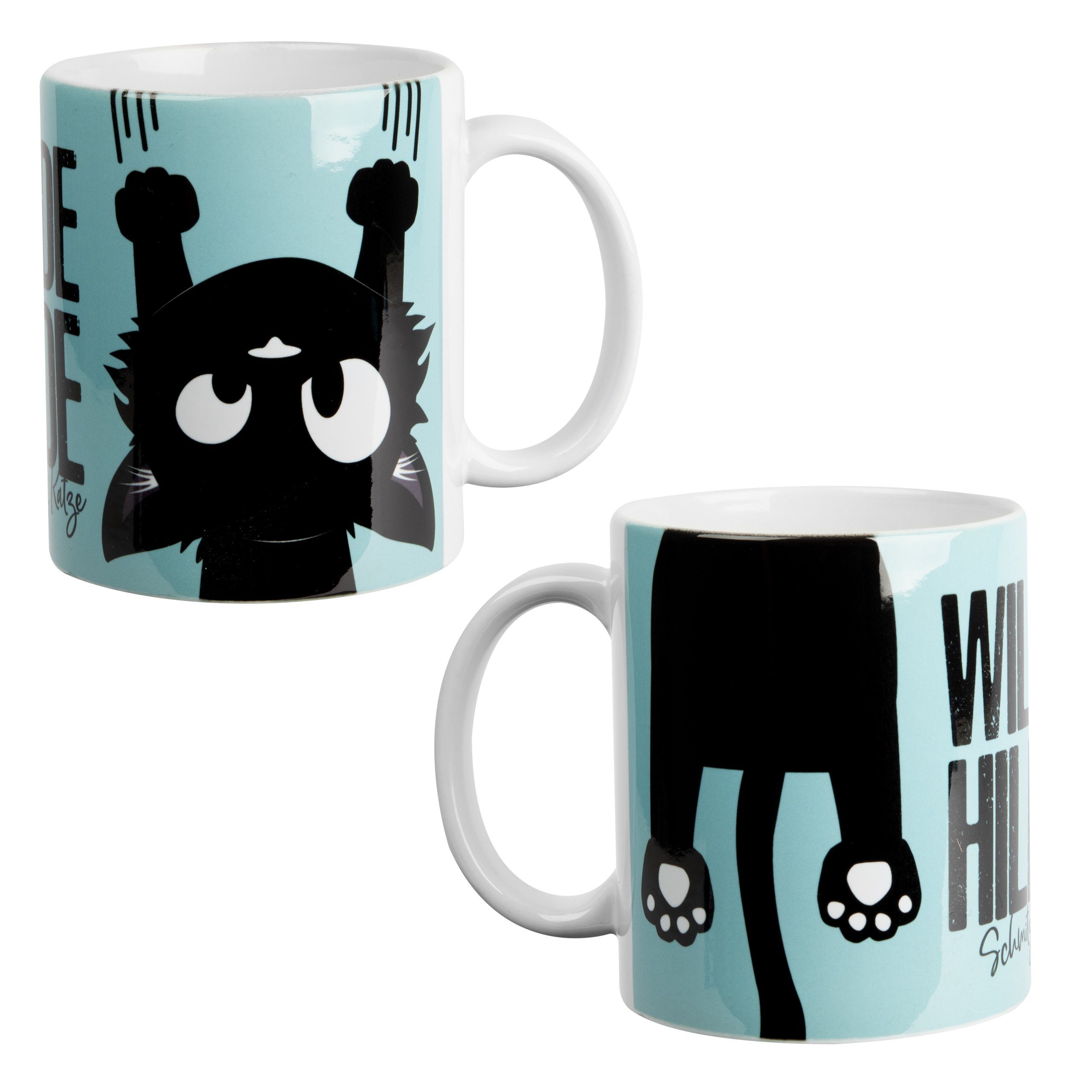 United Labels® Tasse Ralf Schmitz Tasse Wilde Hilde Schmitz Katze