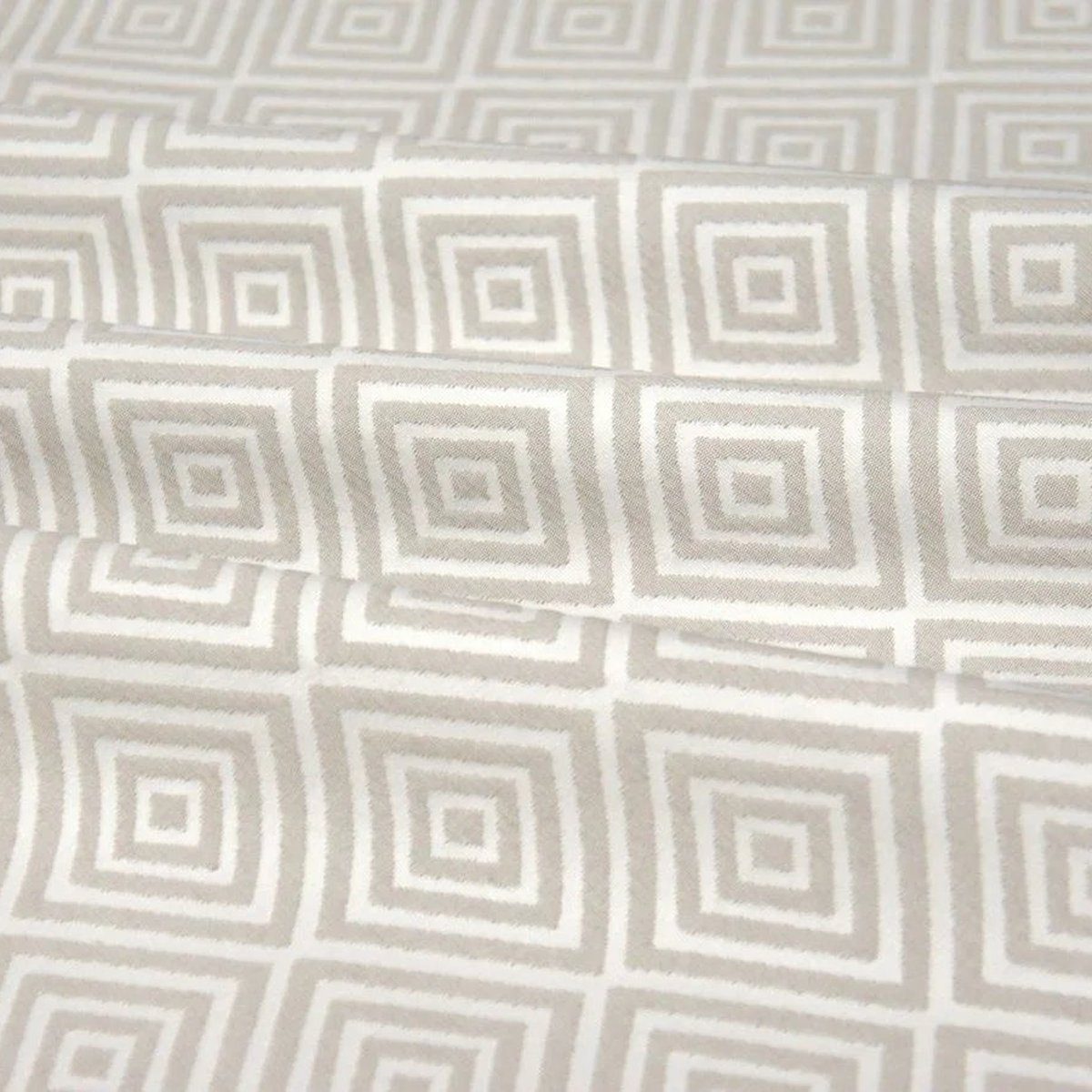 Stofferia Stoff Dekostoff Rauten Night Blanco, Breite 280 cm, Meterware