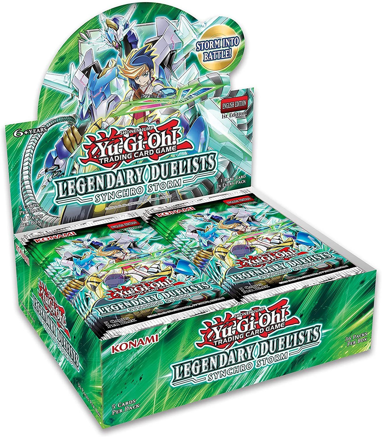 Sammelkarte Yu-Gi-Oh! - Legendary Duelists: Synchro Storm - 36 x Boosterpackung im original ...