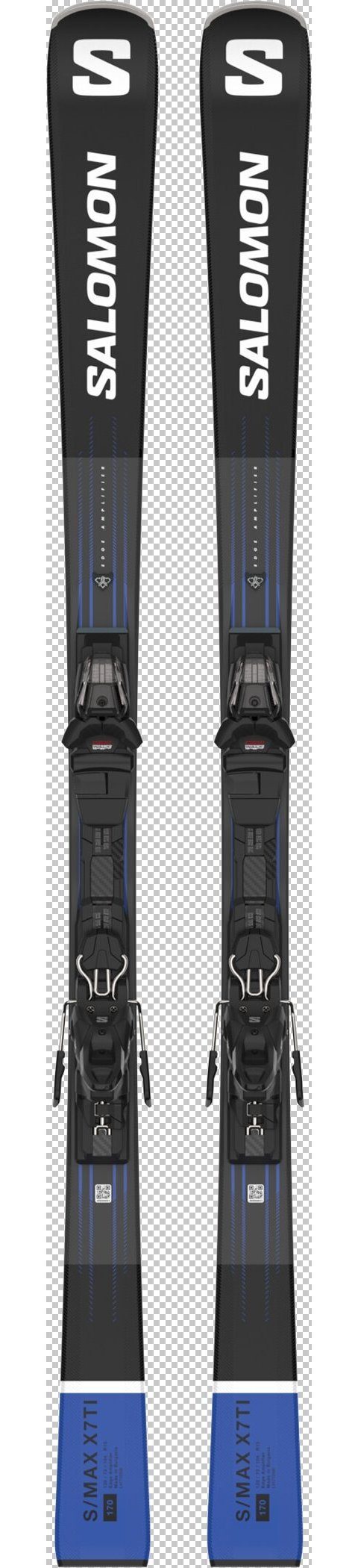 Salomon Ski E S/MAX X7 Ti + M10 GW L80 BLACK/RACE BLUE/WHITE