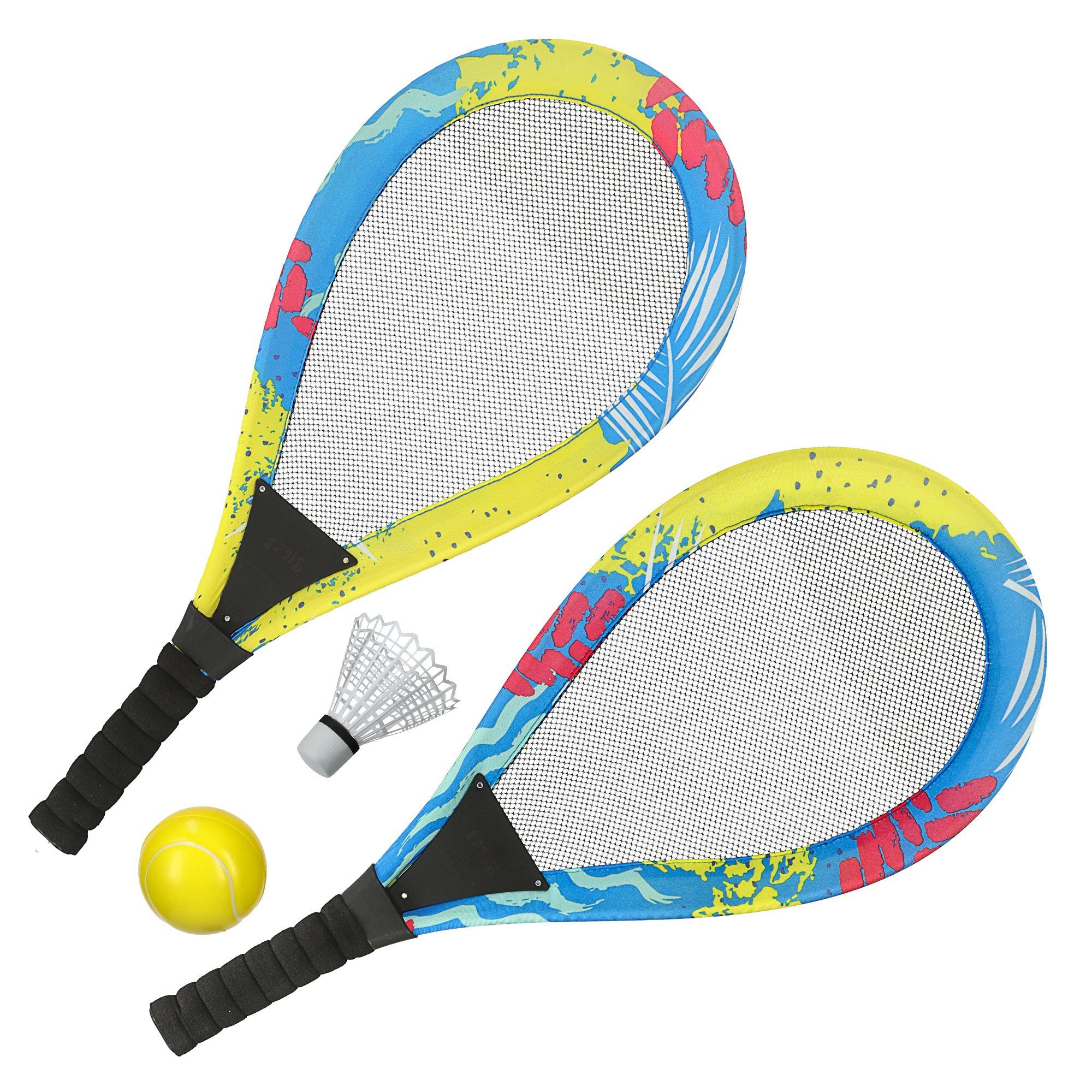 CEPEWA Federballschläger Federballspiel XXL Softball Federball ...