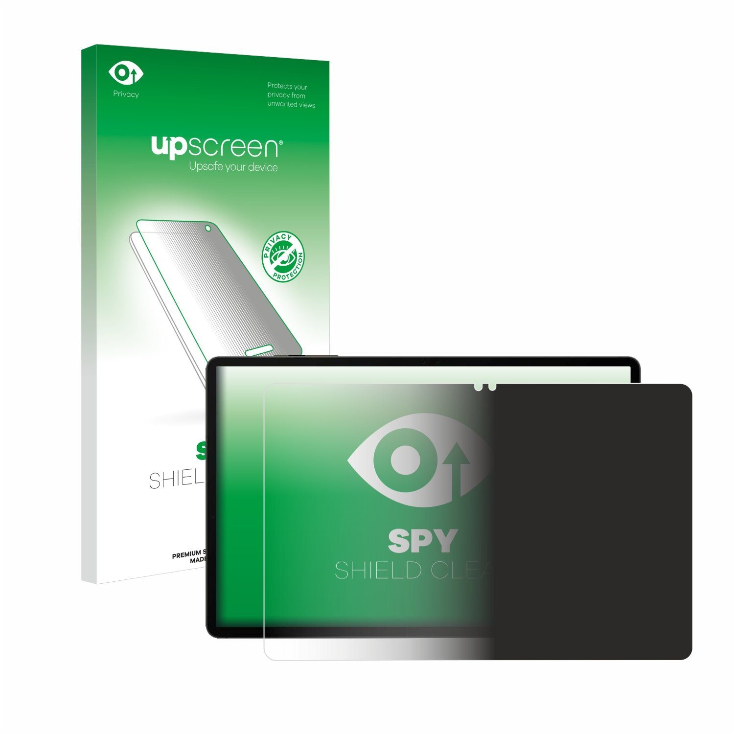 upscreen Sichtschutzfolie für Samsung Galaxy Tab S9 WiFi, Displayschutzfolie, Anti-Spy Privacy ...